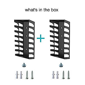 Monzlteck Video Game Case Storage Wall Mount,Gaming Accessories