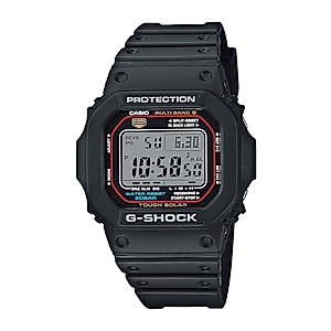 Casio G-Shock GWM5610-1 Men's Solar Black Resin Sport Watch
