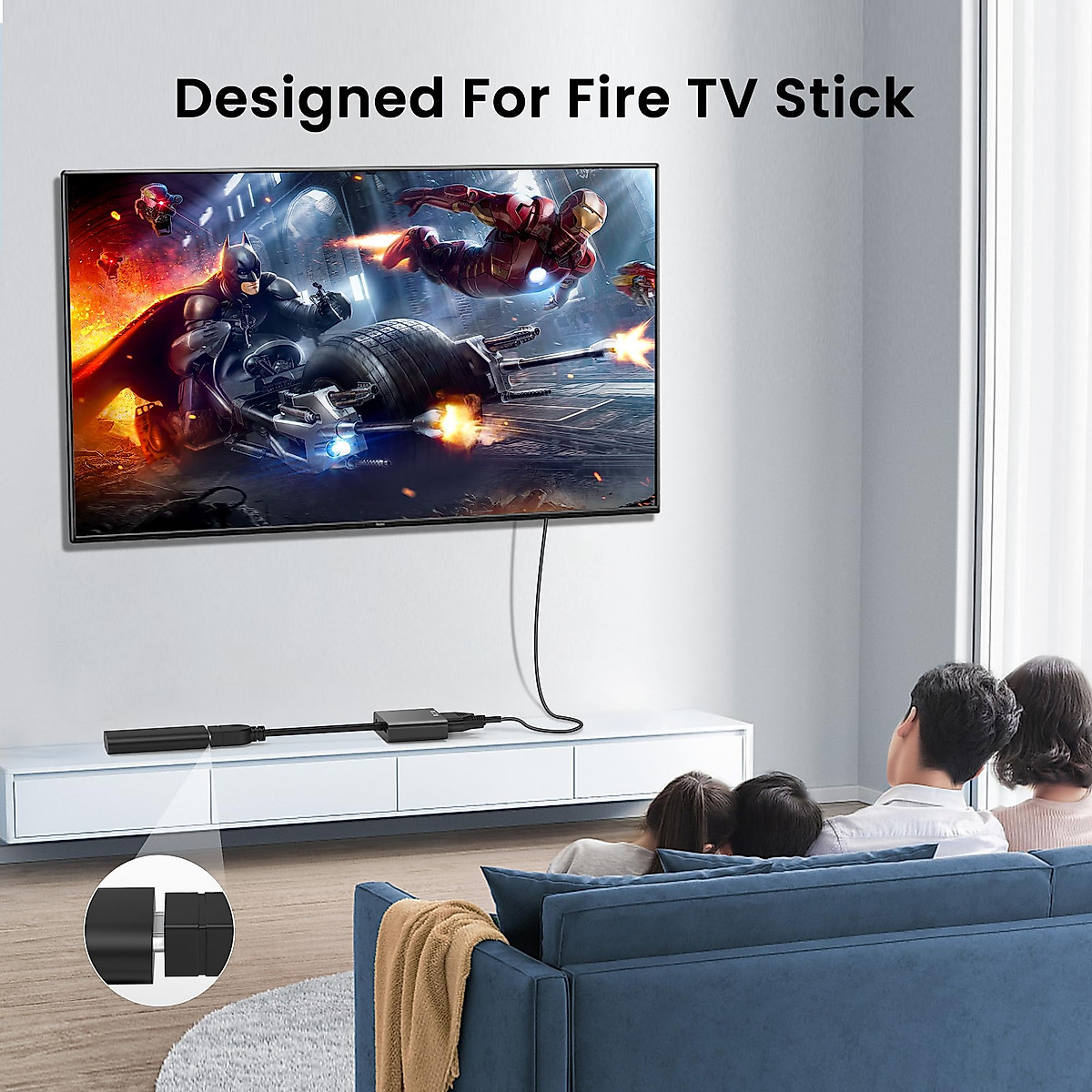 avedio Links HDMI to VGA Adapter, Active HDMI to VGA Converter (Female to Female) with Audio, Support HD 1080P@60Hz, TV Stick, Raspberry Pi, Chromebook, Roku, Xbox (3.5mm Audio Cable Included)