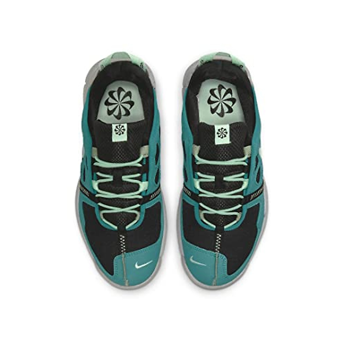 Nike mens Free Terra Vista, Black/Bright Spruce/Oil Green-, 10.5