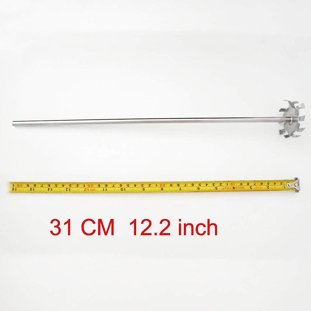 SS304 Dissolve Type Stirring for Blender Overhead Stirrer Electric LAB Mixer 31CM Length