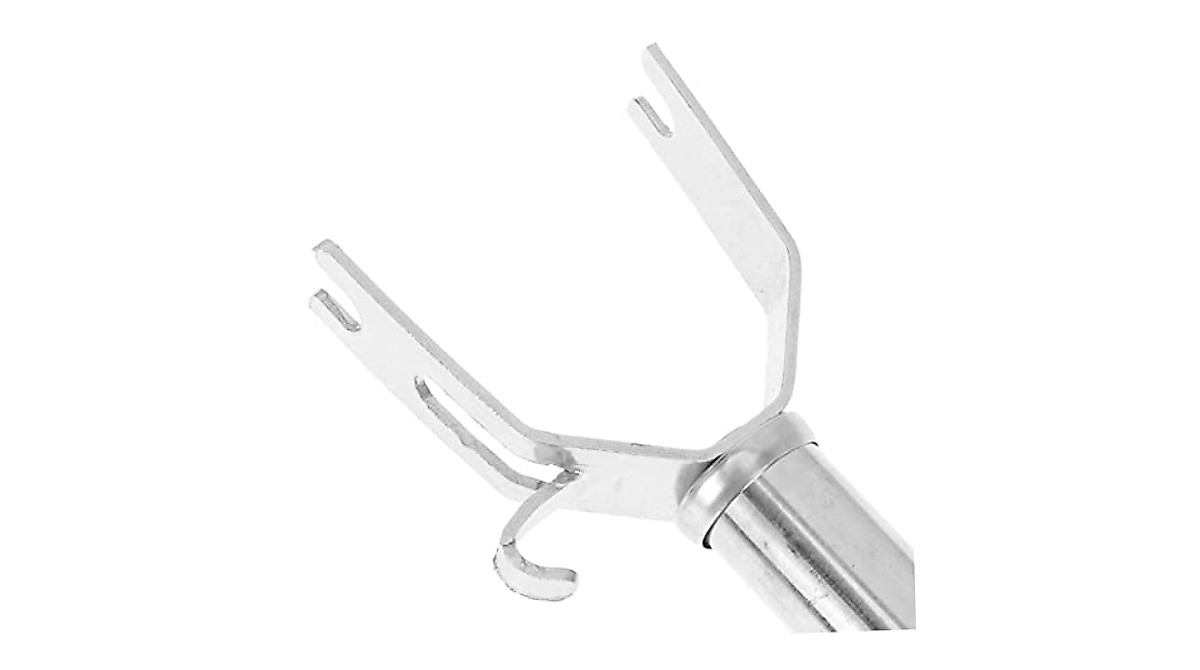 clothes rail closet pole mahl stick laundry grabber tight reach shepard ...