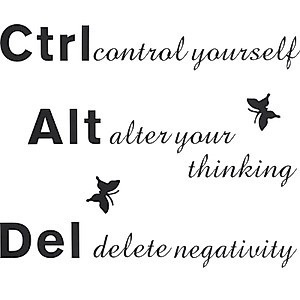 Chinco Inspirational Wall Sticker Quotes Motivational Wall Decals Vinyl Wall Quotes Stickers Peel and Stick Positive Sayings Wall Sticker Affirmation Wall Art for Home Office Living Room Bedroom decor