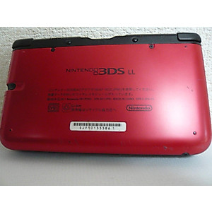 Nintendo 3DS LL Portable Video Game Console - Red & Black - Japanese Version (only plays Japanese version 3DS games)