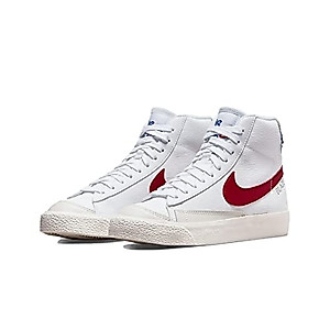Nike Youth Blazer Mid '77 (GS) Gym Red Smoke Grey SZ 6