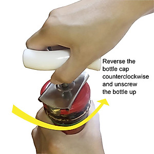 Jar Opener for Weak Hands, Adjustable Jar Lid Remover Gripper Quick Opening for Cooking & Everyday Use, Jar Opener Wrench for Seniors Arthritis Chilren Elderly to Open Jar Easily Toiserns