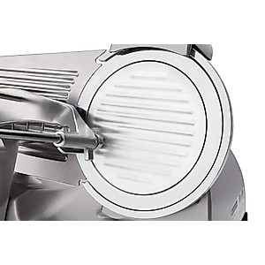 BESWOOD 9" Premium Chromium-plated Steel Blade Electric Deli Meat Cheese Food Slicer Commercial and for Home Use 240W BESWOOD220