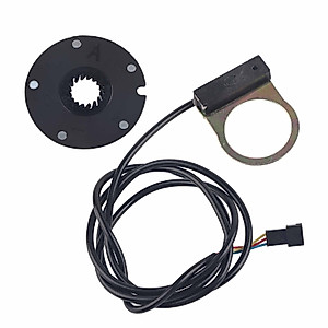 Alomejor Pedal Assist Sensor Electric Cycling Accessories E-Bike Assistant Speed Sensor Replacement Set for Rode Mountain Bike
