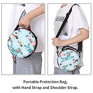 Ubblove Steel Tongue Drum 11 Notes 6 inch Handpan Drum Percussion Instruments with Mallets Bag for Meditation Musical Education Concert Party Gifts - Green