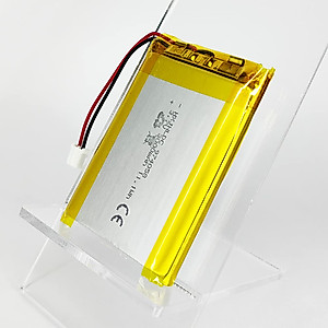 HXJNLDC DC 3.7V 3000mAh 974058 Rechargeable Lithium Polymer Replacement Battery for DIY 3.7-5V Electronic Product, Mobile Energy Storage Power Supply