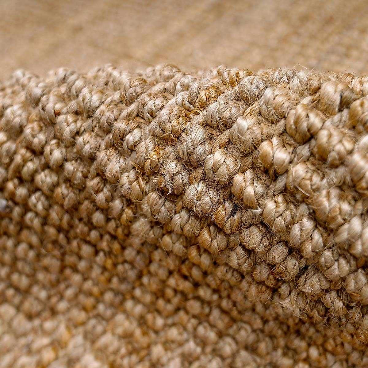 Hauteloom Moncton Handwoven Sea Grass Jute Rug - Natural Fiber Area Rug - Natural Fringe Tassel - Rattan Wicker Look Carpet - Brown - 5' x 7'6" (5x7)