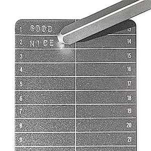 CONDOLD Steel Bitcoin Wallet Cryptocurrency Seed Storage Indestructible Cold Wallet Phrases Mnemonic Metal for Private Keys Supports up to 24 Words for Storing Bitcoin, Ethereum, ERC20 and More with