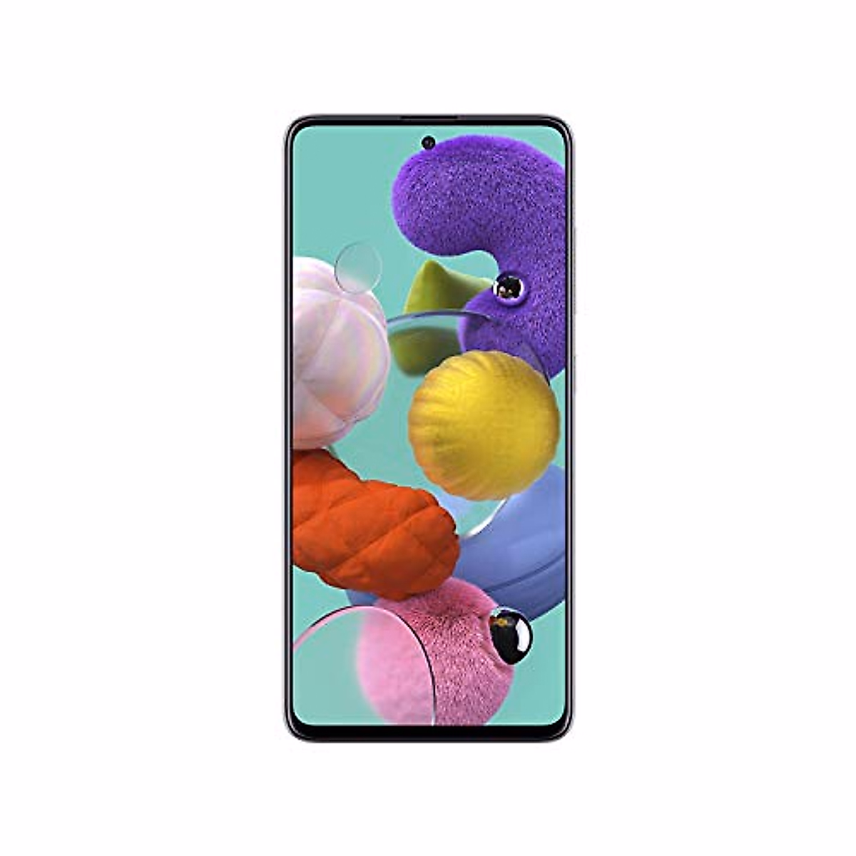 SAMSUNG Galaxy A51 A515F 128GB DUOS GSM Unlocked Phone w/Quad Camera 48 MP + 12 MP + 5 MP + 5 MP (International Variant/US Compatible LTE) - Prism Crush White