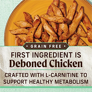 Merrick Lil’ Plates Premium Grain Free Senior Dry Dog Food For Small Dogs, Real Chicken, Sweet Potato Kibble - 12.0 lb. Bag