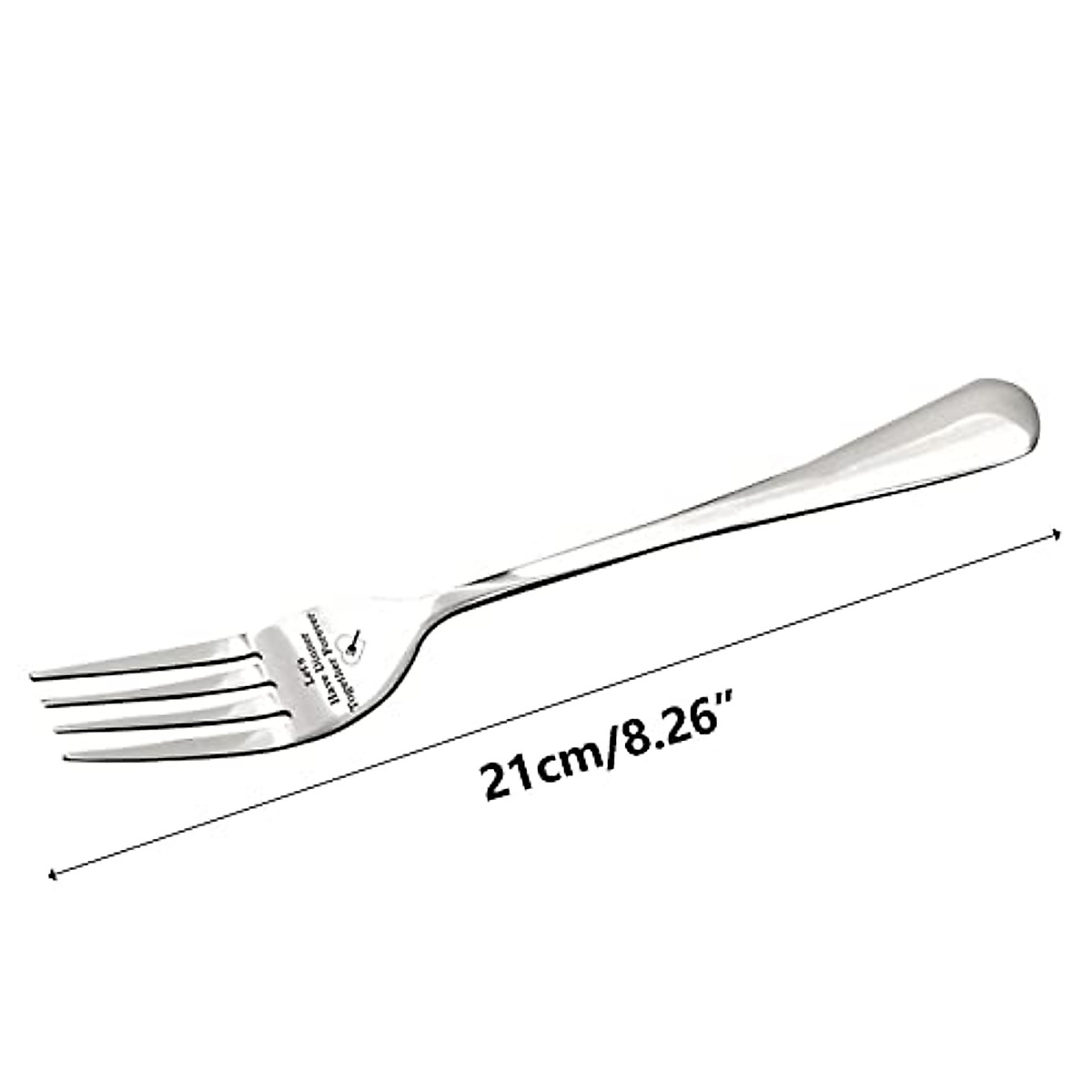 Gifts for Boyfriend Anniversary Valentines Gifts I Forking Love You Dinner Forks, Inspirational Funny Engraved Forks, Funny Engraved Dinner Fork Stocking Stuffers Gifts for Men (B)