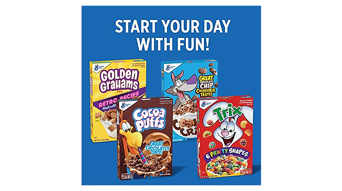 Golden Grahams Cereal - Tasty Whole Grain Breakfast
