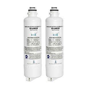 Mzbart BORPLFTR50 Replacement for Bosch Ultra Clarity Pro Water Filter , Compatible with 11025825, 12028325, BORPLFTR50, WFC100MF, B36CT80SNS, B36CL80ENS 2-Pack, 2 Count (Pack of 1)