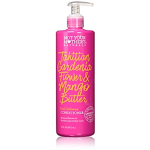 Not Your Mother's Naturals Tahitian Gardenia Flower Butter Curl Defining Conditioner, Basic, Mango, 16 Fl Oz