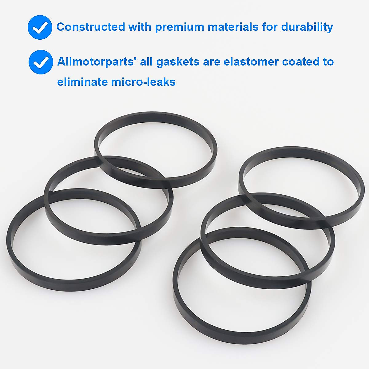 Intake Manifold Gasket Set, Replace 037-6192, 11617547242 Compatible with BMW N52 N54 E60 E70 E90 E92-128i 135i 325xi 328i 328xi 330i 335i 525xi 528i 530i 535i 535xi 640i M5 M6 X1 X3 X5 X6 Z4, More