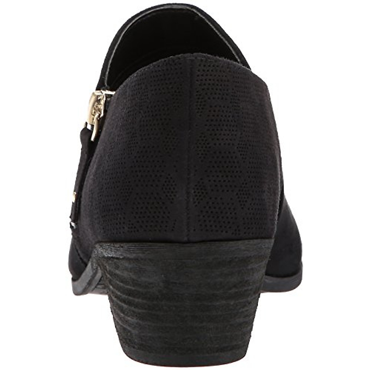 Dr. Scholl's Shoes womens Brief -Ankle Ankle Boot, Black Microfiber Suede, 8 US