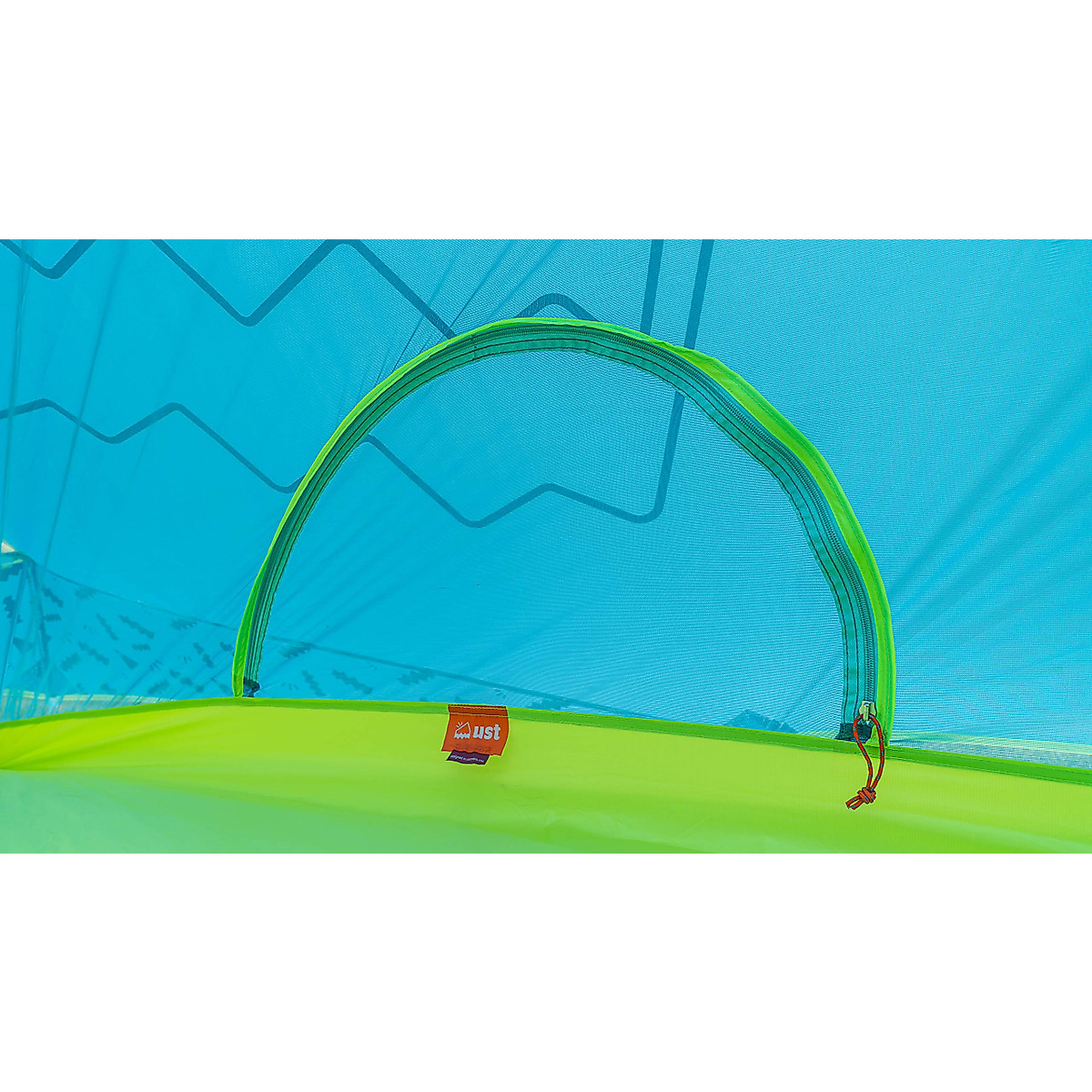 ust highlander 2-person backpacking tent with ultra light design and heavy duty, non-free standing waterproof construction for bikepacking, yakpacking, camping, and hiking