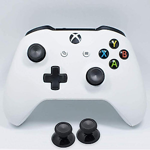 Replacement Thumbsticks for Xbox One/ PS4 Original Controllers, (8 Pcs)Black Analog Thumb Joysticks for Xbox One S ,T8 T6 Repair Screwdriver Kit for Xbox One Controller