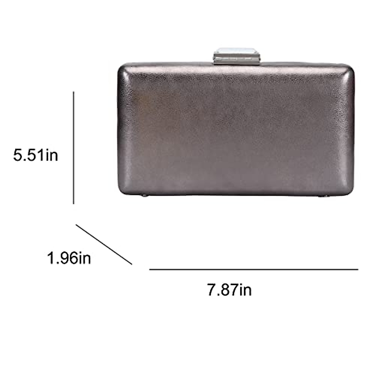 Fawziya® Evening Bags For Women Formal Luxury Clutch-Gray