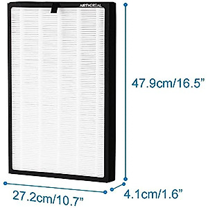 Airthereal Bundle | APH260 Air Purifier and 2-pack Spare Replacement Filter, Pure Morning
