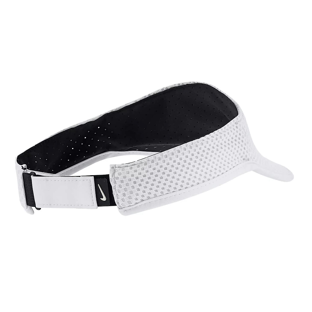 Nike Women’s Aerobill Dri-Fit ADV Run Adjustable Visor Breathable White