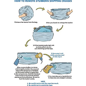 UBBCARE Storage Baskets for Shelves, 15x10x9'' Larger Woven Basket for Storage&Organizing, Cotton Rope Basket Cube Storage Organizer&Shelf Basket, Toy Organizer Storage Basket, Green