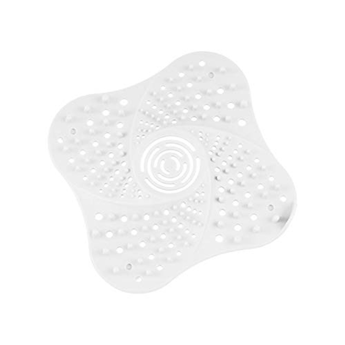 Bathroom Sink Strainer Drain Hair Catcher, Shower Plug Filter, Home Kitchen Tool, Bath Stopper Drain Cover, Sink Strainer for Tub, Shower, and Kitchen(White)