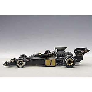 Autoart Lotus 72E 1973 Emerson Fittipaldi #1 with Driver Figure in Cockpit 1/18 Model Car