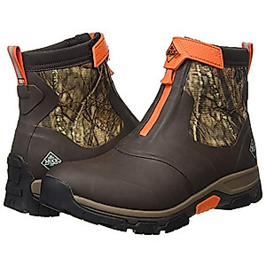 Muck AXMZMOCM14 Men's Apex Mid Zip Brown/Mossy Oak Break up Country 14 Mens