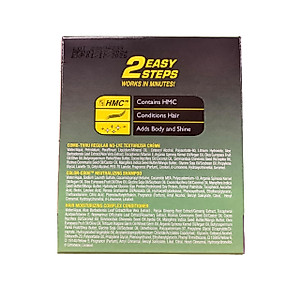 Pro - Line Comb Thru Texturizer With HMC Conditioner 2 Easy Steps No Lye No Mix Regular by Comb Thru