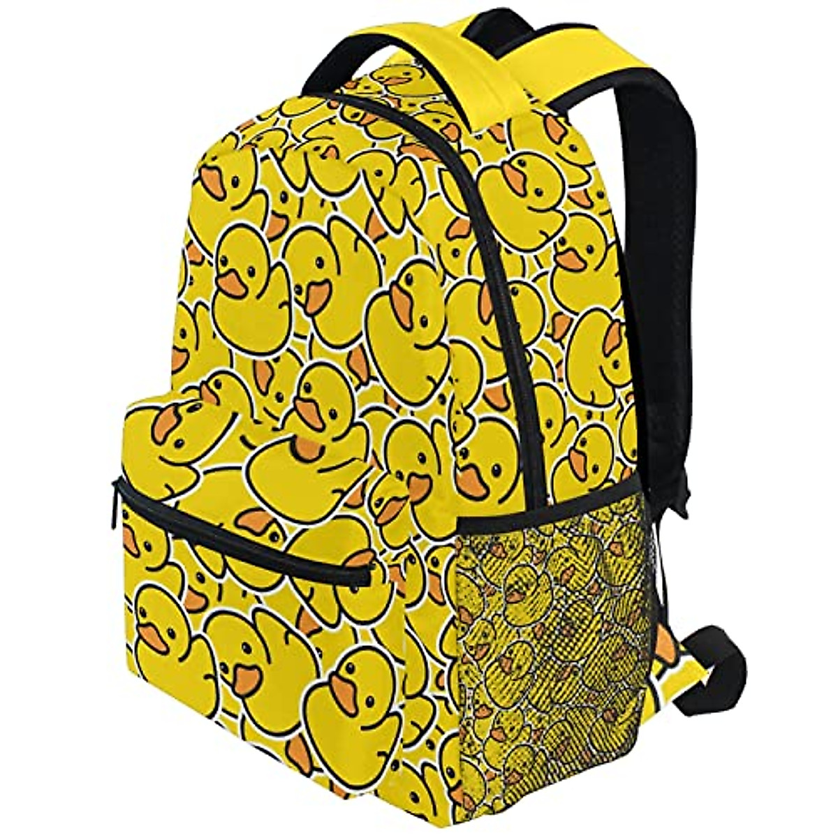 Wamika Yellow Ducks Backpack Farm Cartoon Animals School Backpacks Preschool Book Bag