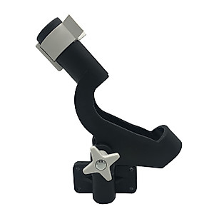 Twin Pack Rod Holder with 2 Side Mounts and 2 Bottom Mounts Adjustable Boat Fishing Rod Holder