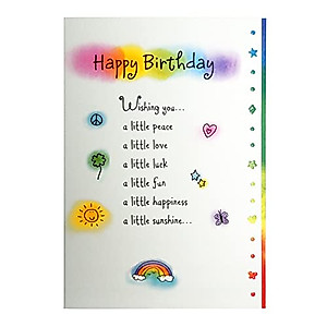 Blue Mountain Arts Birthday Card 2-Pack from Ashley Rice—Wishes of Sunshine and Love to Share with Someone Special on Their Birthday