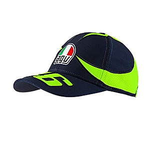 Valentino Rossi Man Standard Baseball, Blue, One Size