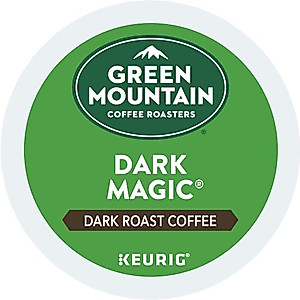 Green Mountain Coffee Roasters Dark Magic, Single-Serve Keurig K-Cup Pods, Dark Roast Coffee, 24 Count