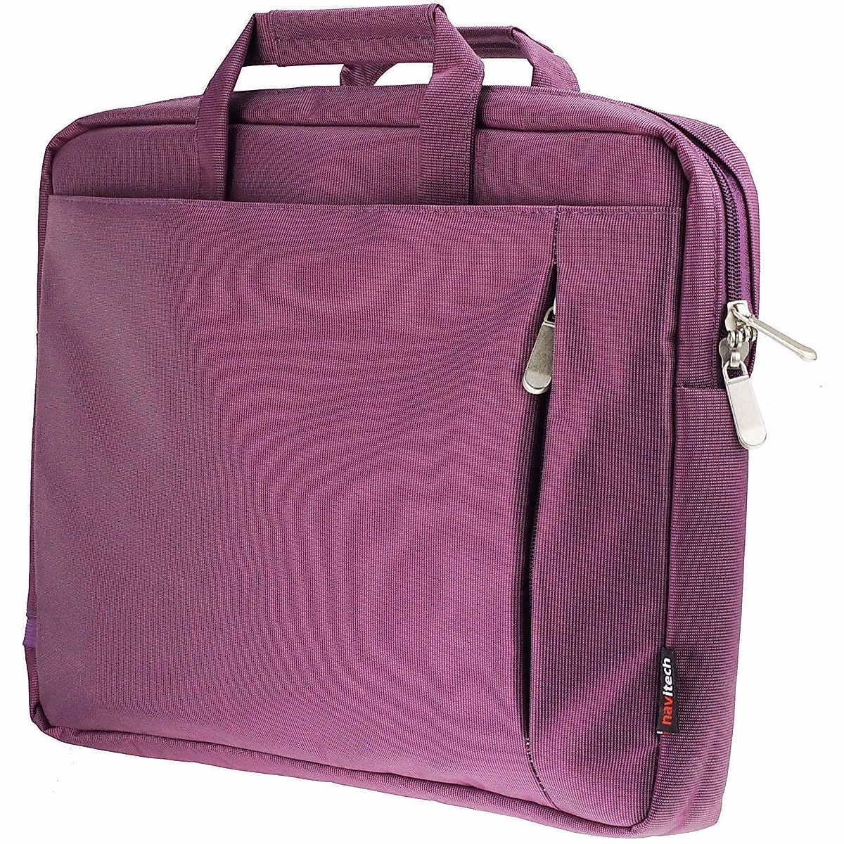 Navitech Purple Premium Messenger/Carry Bag - Compatible With ASUS ROG Strix Scar II GL704GW 17.3 Inch