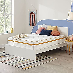 Simmons - Hybrid Gel Memory Foam Mattress - 12 Inch, King Size, Plush Feel, Individually Wrapped Coils, Moisture Wicking Cover, CertiPur-US Certified, 100-Night Trial