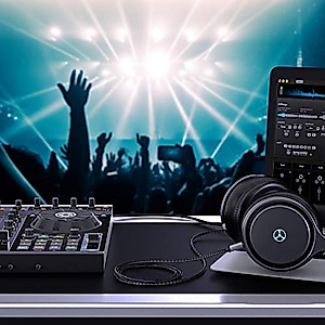 Aux Cord – 8ft– 3.5mm Audio Cable, Designed in Germany with Break-Proof Metal Plug (Headphone Cable & aux Cable for iPhone/car/Laptop, Auxiliary Cord, 3.5mm Male to Male, Nylon) – by CableDirect