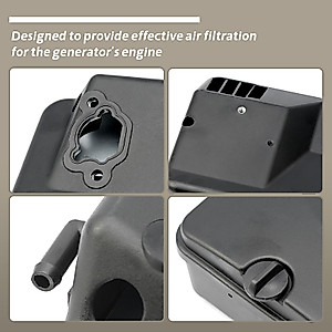 YIYANTO 0G8442C111 Air Filter Cleaner Box Housing Assembly Compatible with Generac Portable Generator GP5000 GP5500 GP6500 GP6500E GP7500E GP8000E GP9200E XT8000E RS8000E
