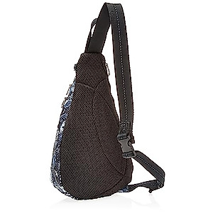 Sakroots Women's On The Go Sling Backpack in Nylon Eco Twill, Midnight Seascape 2