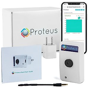 Proteus AMBIO - Wifi Temperature Humidity sensor with Buzzer and Email/Text Alerts