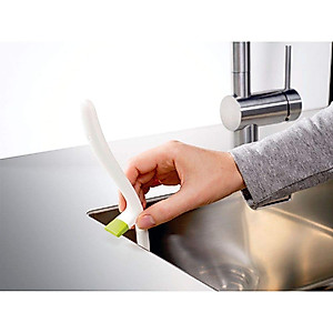 Joseph Joseph Edge Dish Brush with Integrated Sink Rest, Green