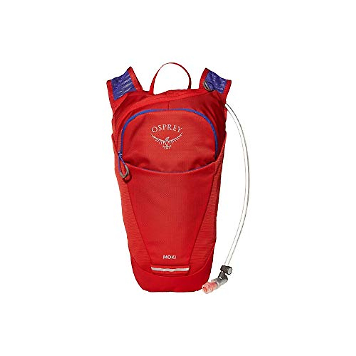 Osprey Moki 1.5L Kids' Biking Backpack with Hydraulics Reservoir, Ventana Red