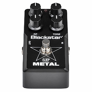 Blackstar LT Metal Distortion Electric Guitar Effects Compact Stompbox Pedal (LT-Metal), Black (310418)