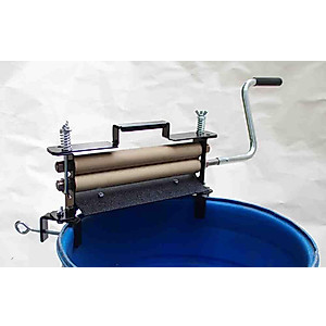 The Great American Wringer Co - Model Black Coated Steel Tan Rollers - Hand Wringer - Made in USA