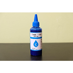 INKXPRO Premium DTF Ink for Inkjet Printer Direct to Film Heat Transfer Printing for Epson ET8550, XP15000, Artisan 1430, L1800-600ml Total (KCMY+2 White)